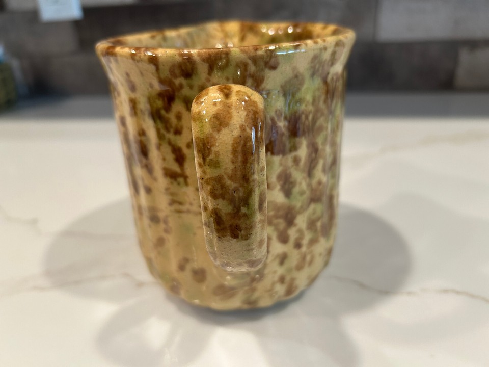 Vintage Morton Pottery Spongeware Small Pitcher | eBay