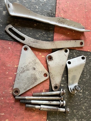 DODGE PLYMOUTH CHRYSLER 318 340 360 L.A. ENGINE ACCESSORIE BRACKETS ALT ...