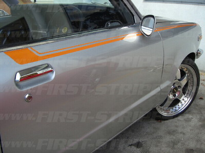 MAZDA RX3 / 808 Coupe GT Savanna STRIPES suit 10a / 12a | eBay