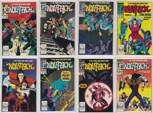 1988 MARVEL WOLFPACK #'s 1, 2, 3, 4, 5, 7, 8, 9, 12 VF/NM | eBay