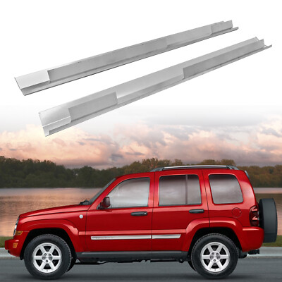 2 PCS Slip-On Outer Rocker Panel for 2002-2007 Jeep Liberty 4 Door ...