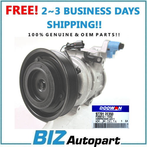 NEW OEM A/C COMPRESSOR W/ CLUTCH FOR 08-10 KIA SPORTAGE 2.7L 97701 ...