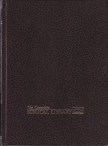 THE COMPLETE BIBLICAL LIBRARY: NEW TESTAMENT STUDY BIBLE: By Ralph W ...