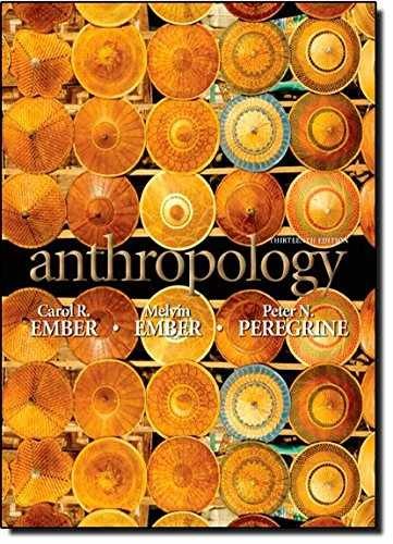 Anthropology (13th Edition) - Paperback, by Ember Carol R. Ember ...
