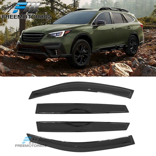 Fits 20-25 Subaru Outback Window Visors Sun Guards Rain Deflectors Vent ...