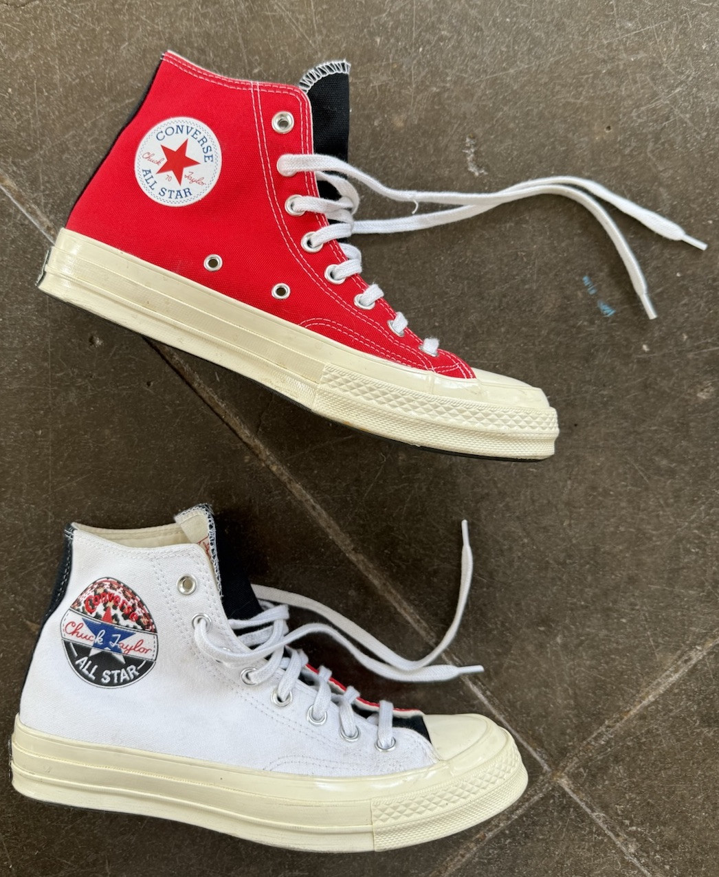 CONVERSE Chuck 70 All Star Two Tone High Top Sneakers… - Gem