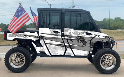 Wrap Graphics Kits VINYL DECALS Sticker Black Camo 2020+ Can-Am ...