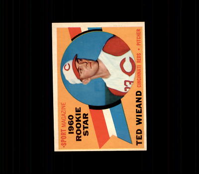 1960 Topps 146 Ted Wieand RS RC EX-MT #D411552 | eBay