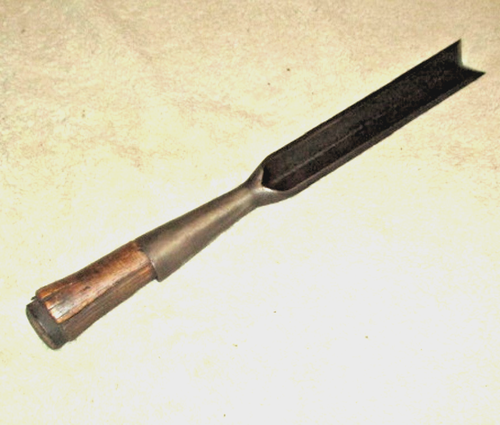 VINTAGE 1" CORNER CHISEL OHIO TOOL CO. VERY SHARP | eBay