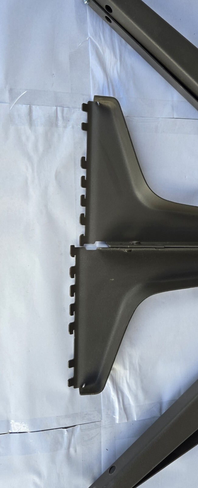 Herman Miller AO2 / AO1 Cantilever Cubicle Desk Support Brackets | eBay