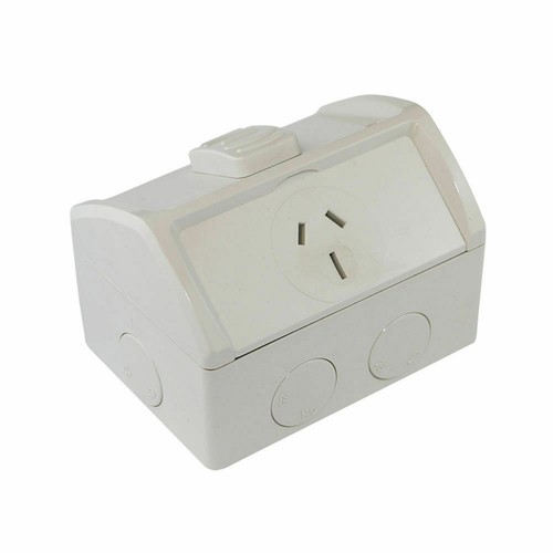 Weatherproof Single GPO Power Point Outlet 15 Amp 15A 240V | eBay Australia