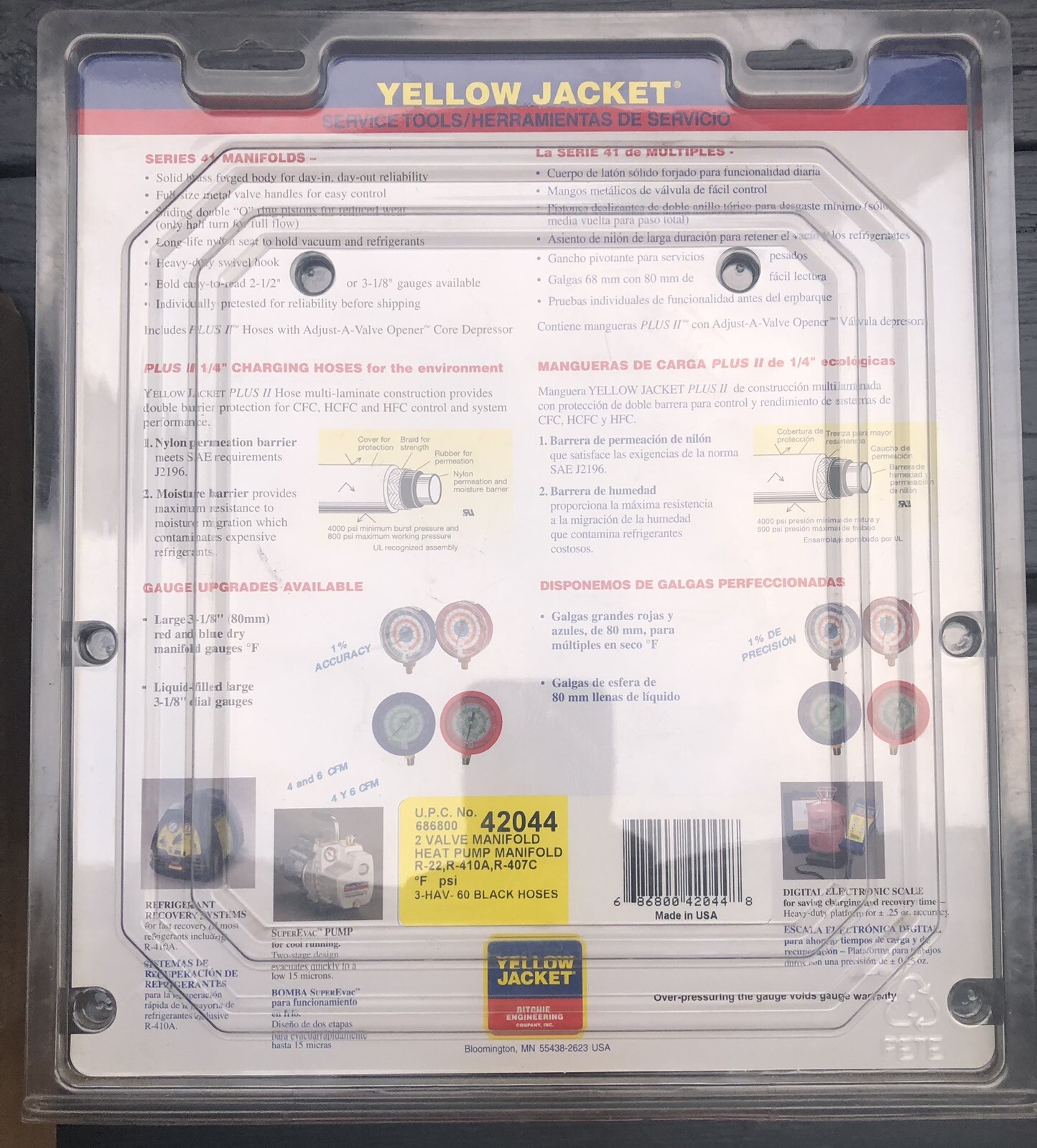 YELLOW JACKET 42044 Heat Pump for sale online | eBay