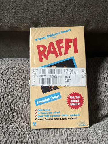 Raffi - A Young Childrens Concert With Raffi (VHS, 1987) for sale ...