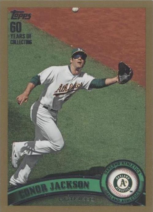 2011 Topps Update Series - Conor Jackson #US161 Gold /2011 for sale ...