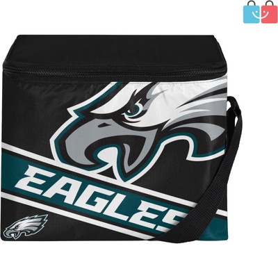 Official NFL Philadelphia Eagles Striped Insulated Cooler Bag - 6-Can ...