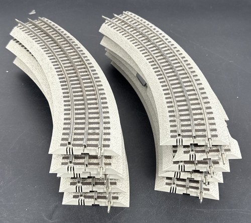 Lionel Fastrack Full Curve 0-36 Train Track 6-12015 O Gauge 3 Rail Lot ...