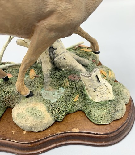 Danbury Mint One More Step Nick Bibby Deer Whitetail NO COA/STYROFOAM ...