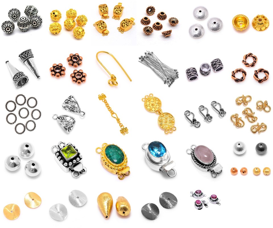 Peach Moonstone Gemstone Ethnic Handmade Silver Plated Pendant 1.75" Z ...