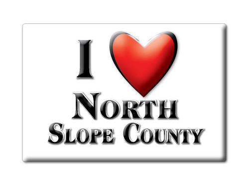 North Slope County - Fridge Magnet I Love Souvenir Usa Gift Idea | eBay