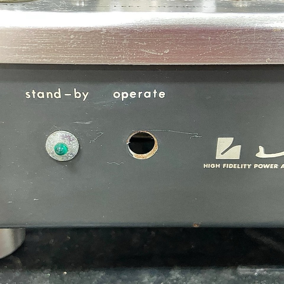 Luxman MQ-36 Tube Power Amplifier Parts Or Fix POWERS UP PLAYS W/HUM ...