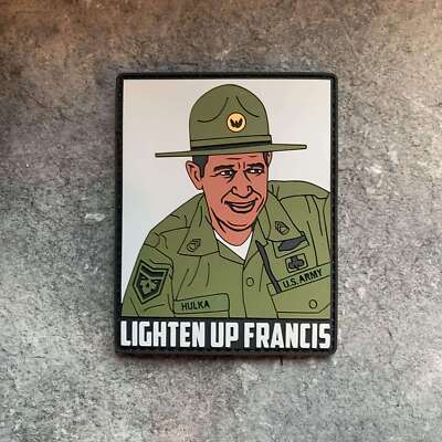 Stripes: Lighten up Francis PVC Patch | eBay