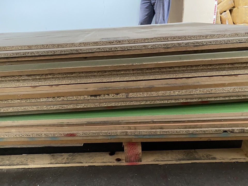 ChipBoard MDF Sheets 8ftx4ft Thick Loft Boarding Mezzanine Floor Pallet ...