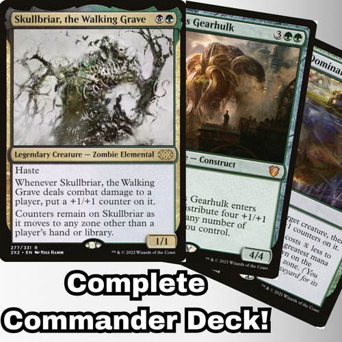MTG Commander EDH Deck Skullbriar, the Walking Grave 100 Cards Custom ...