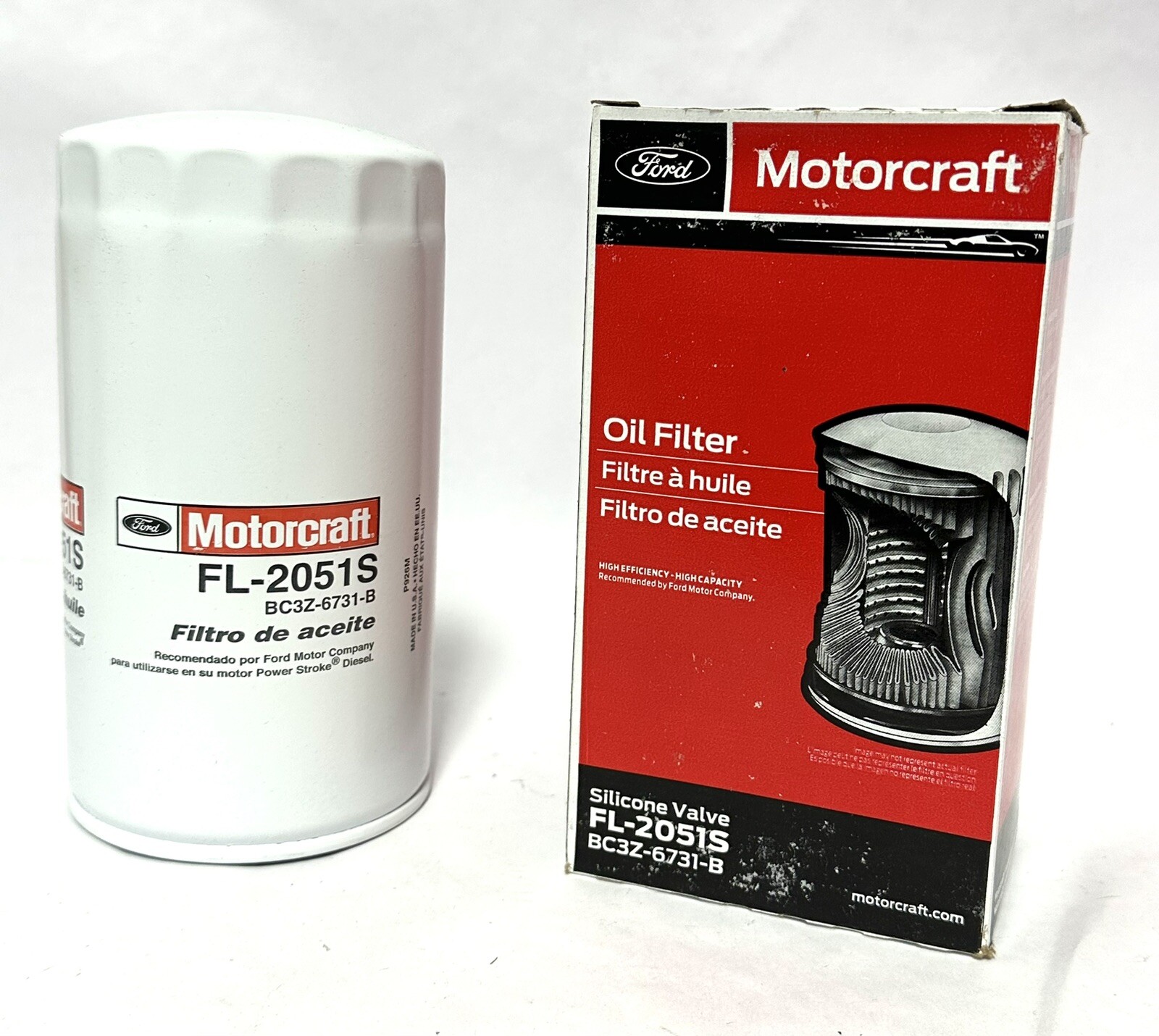 MOTORCRAFT FL-2051 - cross reference oil filters | oilfilter ...