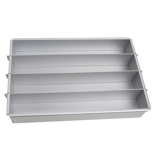 DIY Aluminum Mousse Cake Pans Battenberg Cake Mold Square Adjustable ...