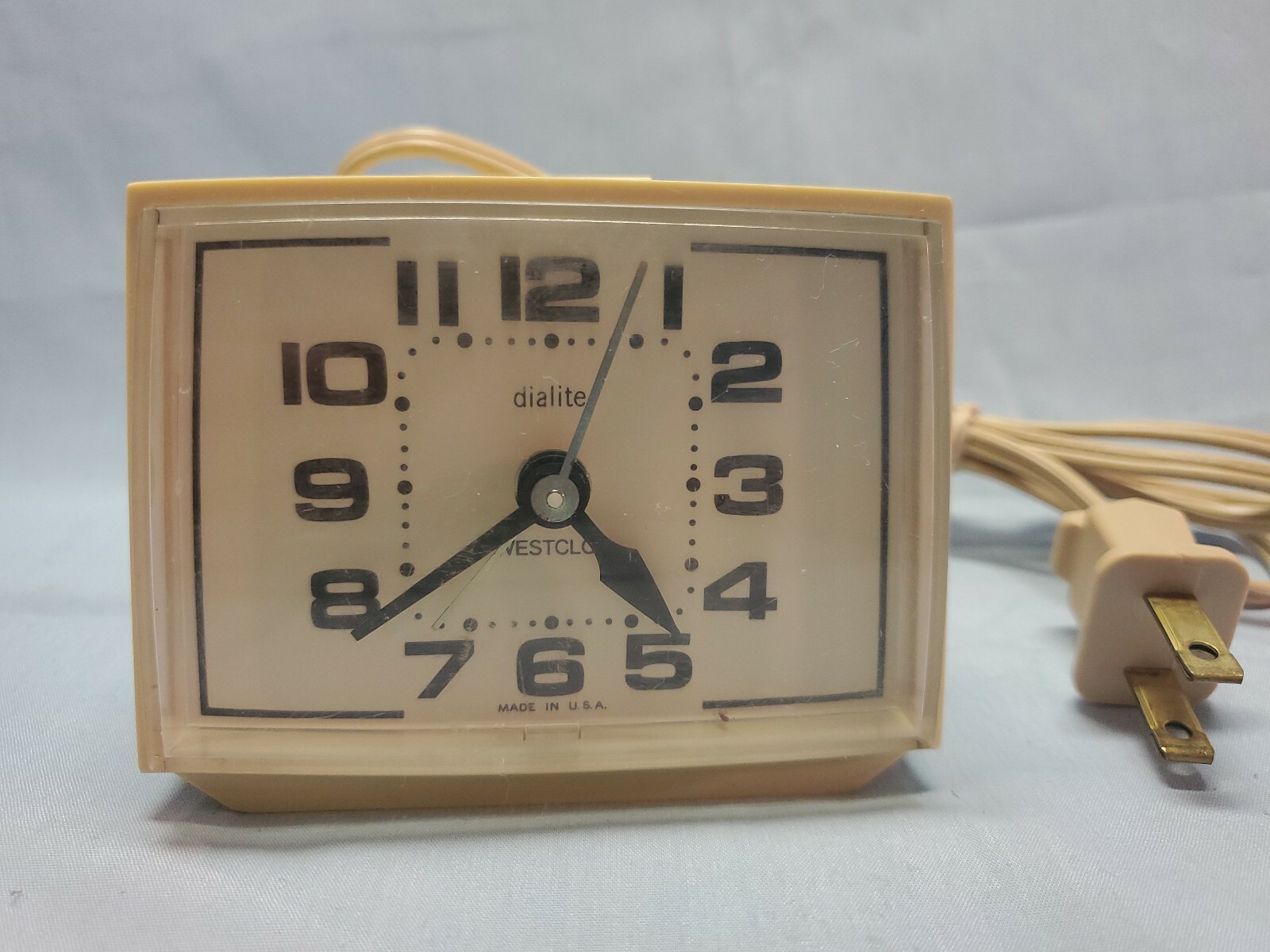 Westclox Dialite Bold 2 Drowse Model 22392K Electric Alarm Clock | eBay