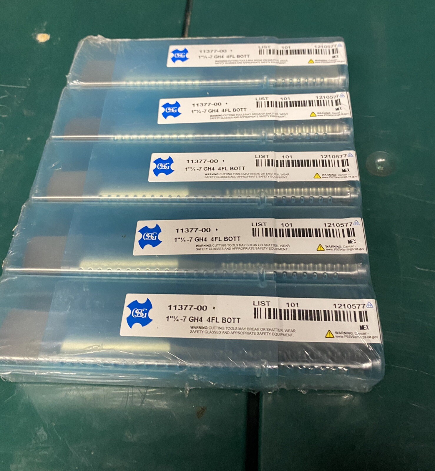 OSG TAP AND DIE HAND TAP, 1137700, 11377-00, 1" 1/4-7, NOS | eBay