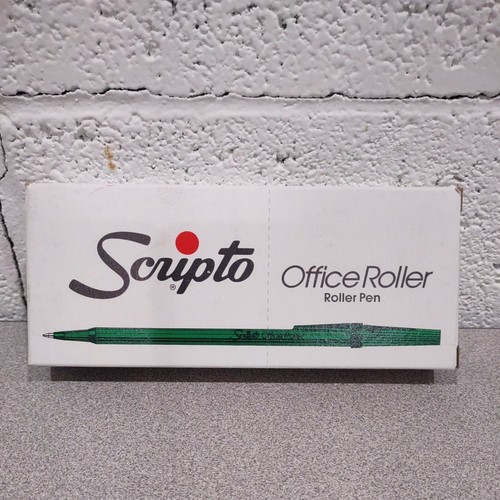 Vintage Scripto Office Roller Pen Green Ink NO T440 Pack of 12 | eBay