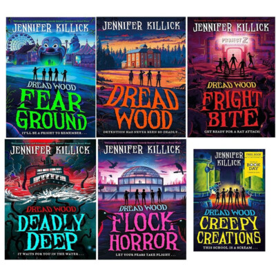 Dread Wood Series 6 Books Collection Set by Jennifer Killick Creepy ...