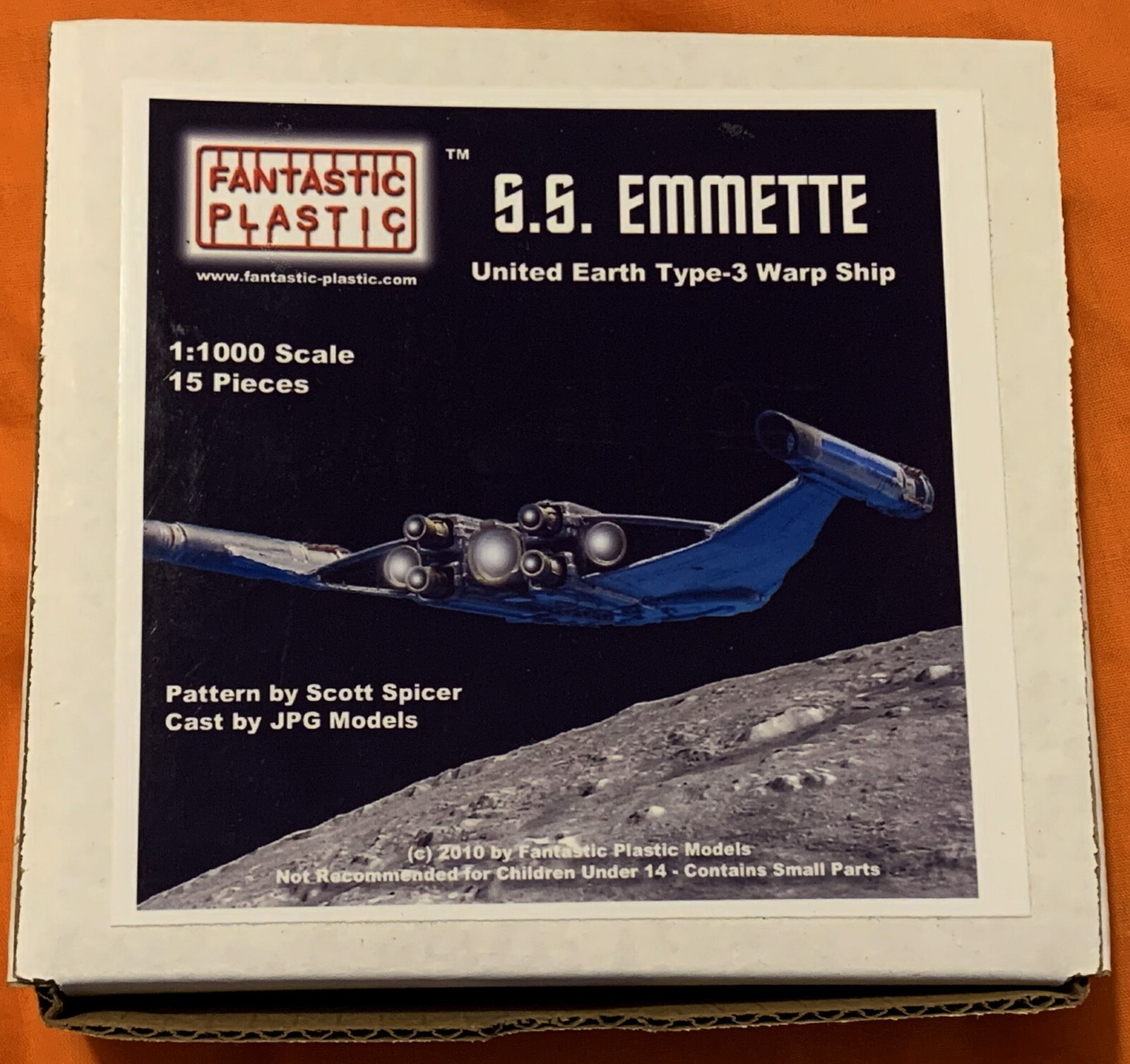 Fantastic Plastic 1/1000 Star Trek S.S. Emmette Resin Model Kit | eBay