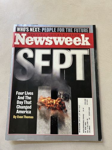 Newsweek Magazine Dec 31 2001 - Jan 7 2002 September 11 Special Double ...