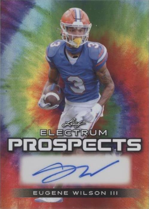 2024 Leaf Electrum - Prospects Autographs Eugene Wilson III #PA-EW1 Tie ...