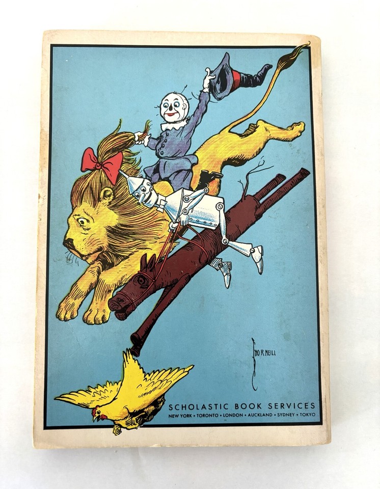 "OZMA of OZ" by L. Frank Baum illust. by John R. Niell, paperback, 1975 ...