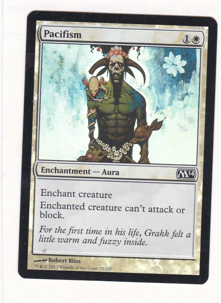 MTG: M2014: Foil: Pacifism | eBay