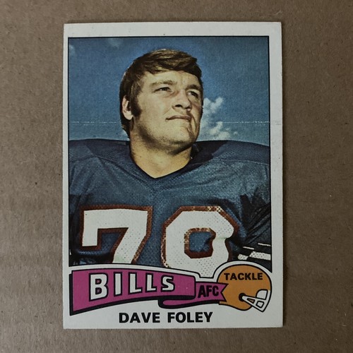 1975 Topps Football Dave Foley Buffalo Bills Card #198 | eBay