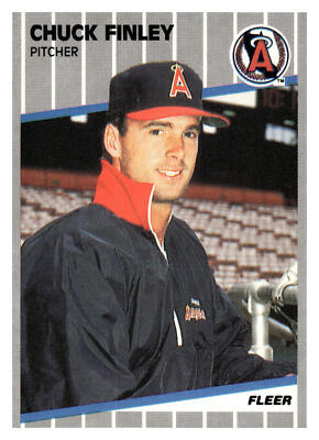 1989 Fleer 477 Chuck Finley California Angels | eBay