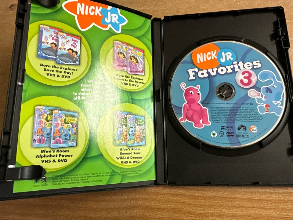 Nick Jr. Favorites - Vol. 3 (DVD, 2006) 97368895140 | eBay