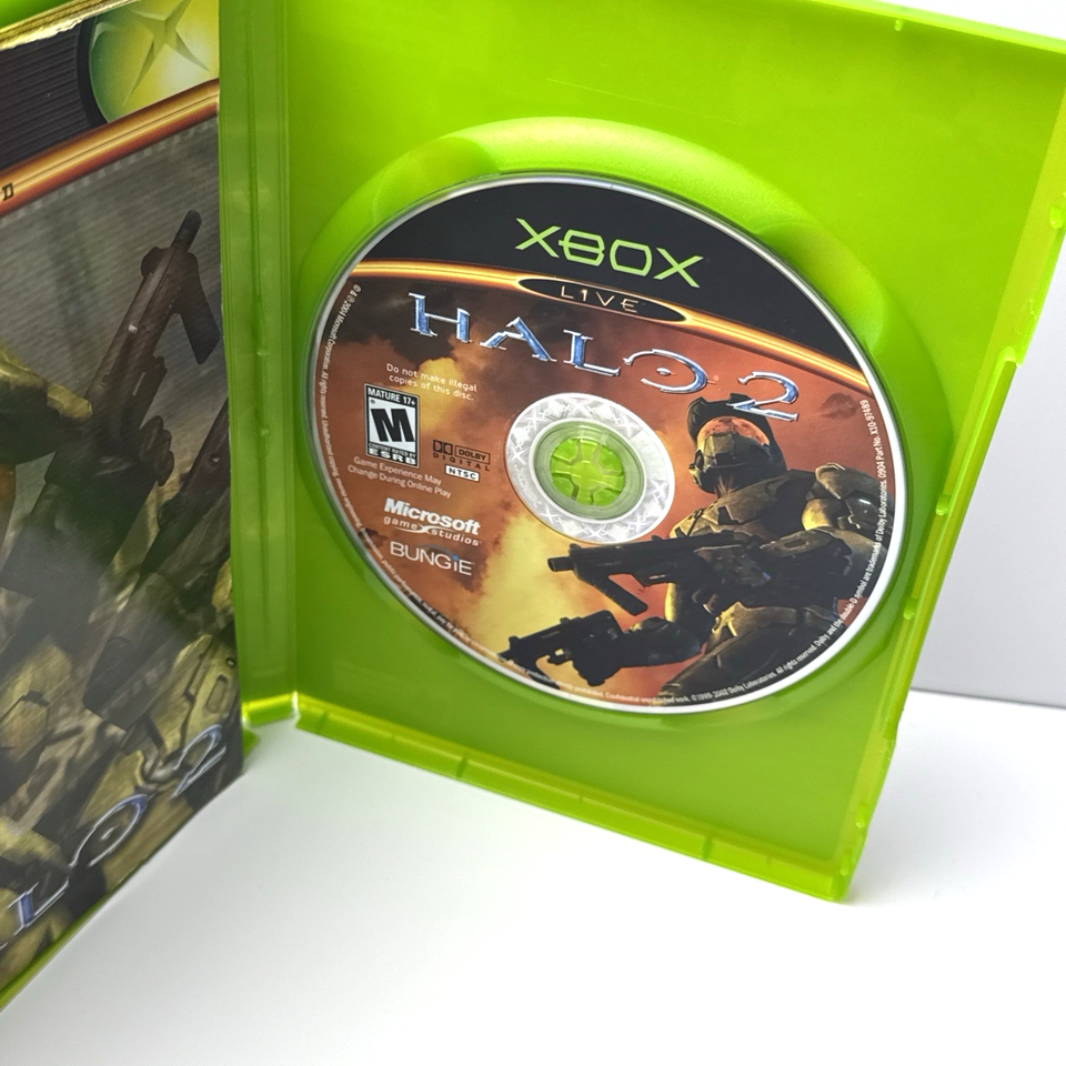 Halo 2 Microsoft Original Xbox CIB Complete Refurbished & Tested Free ...