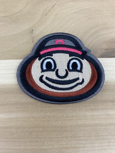 SET OF 3 THE OHIO STATE BUCKEYES FOOTBALL BASKETBALL EMBROIDERED IRON ...