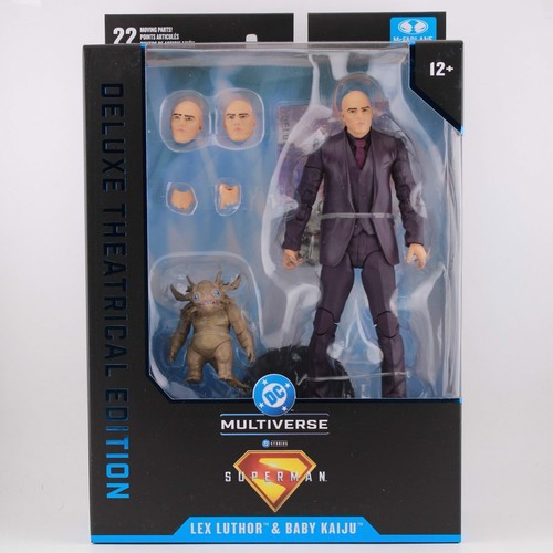 McFarlane Lex Luthor And Baby Kaiju DC Superman Movie Deluxe Theatrical ...