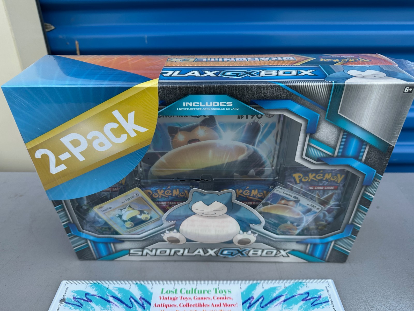 Rare Pokemon Dragonite Ex And Snorlax Gx Box 2-Pack Sealed NEW | eBay