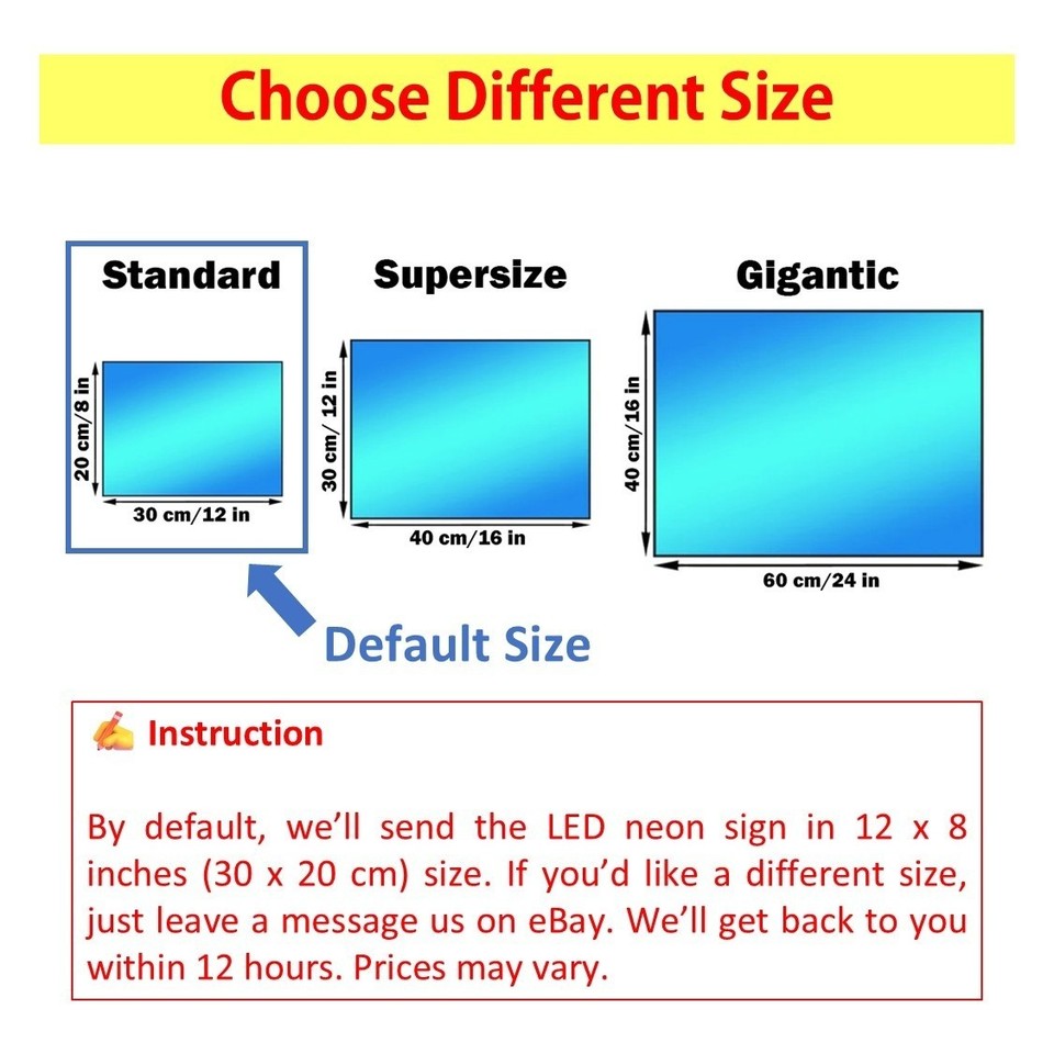 Emergency Exit Door LED Neon Light Sign Plaque Business Display Wall ...