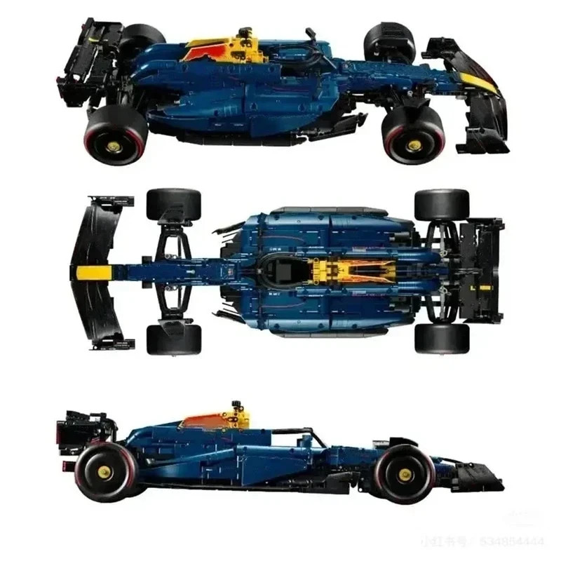 NEW 42206 MOC Oracle Red Bull Racing RB20 F1 Car Building Blocks ...