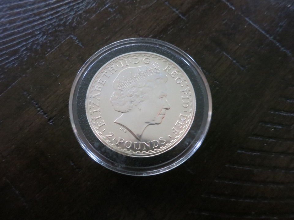 2003 2 POUND 1OZ GREAT BRITANNIA SILVER COIN IN CAPSULE (KEY DATE) | eBay