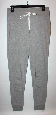 H&M Jogger Sweatpants Light Gray High Rise Drawstring Very Good Women's ...