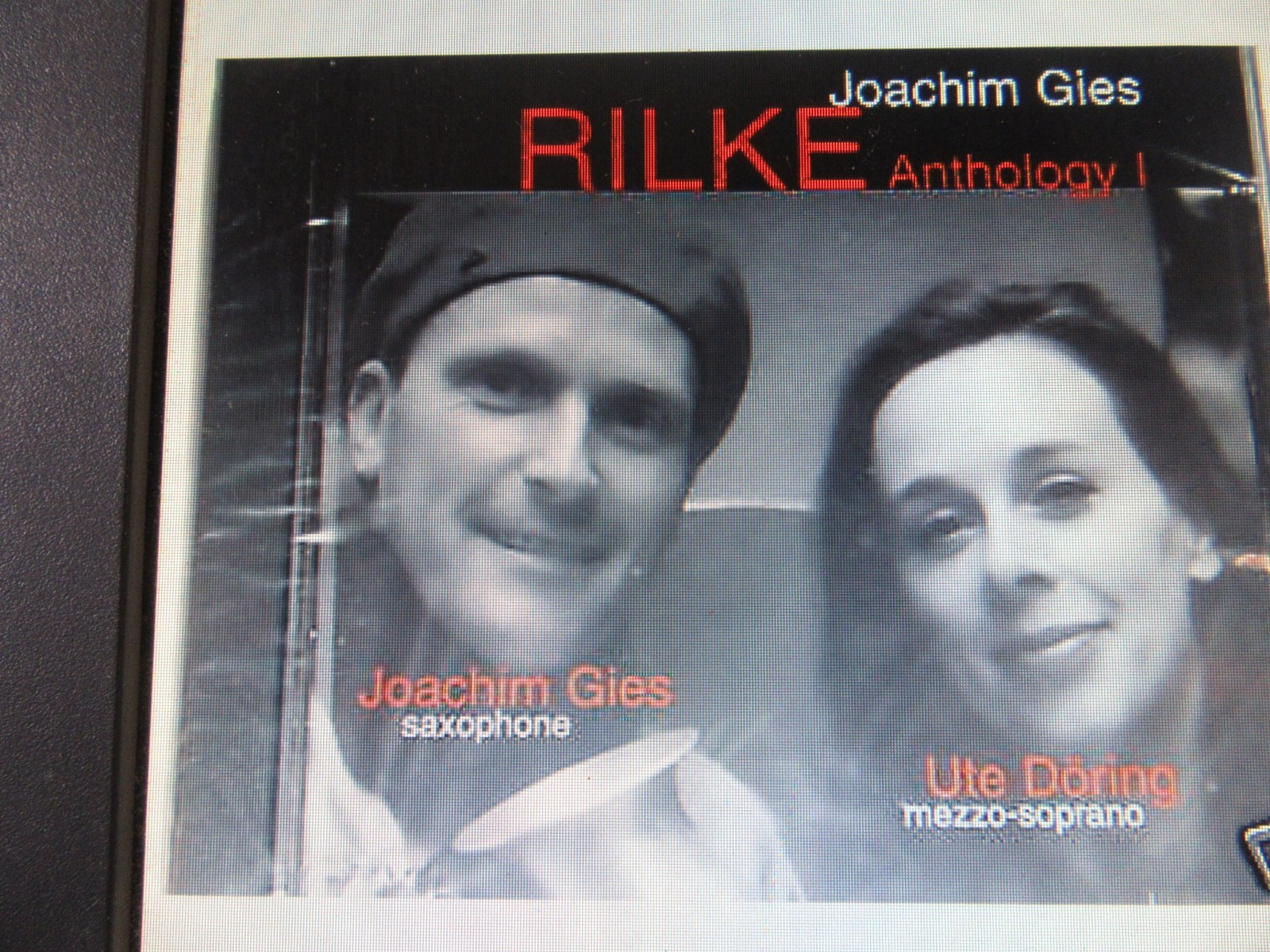 JOACHIM GIES Rilke Anthology 1 UTE DORING LEO RECORDS | eBay